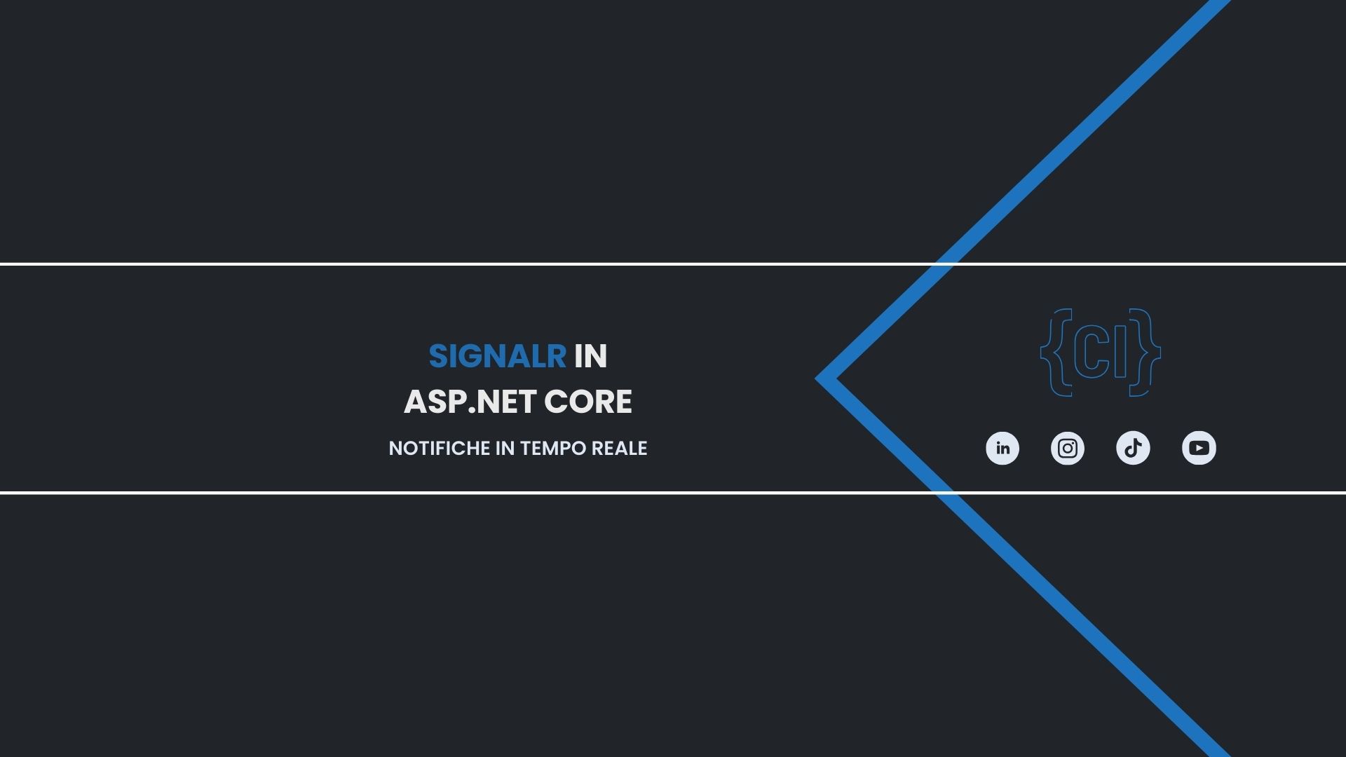 SignalR in ASP.NET Core: Notifiche in Tempo Reale SignalR in ASP.NET Core: Notifiche in Tempo Reale